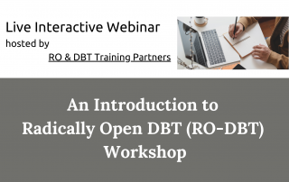 Introductory RO DBT Training | Radically Open