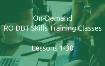 Further Training in RO DBT | Radically Open