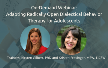 Further Training in RO DBT | Radically Open